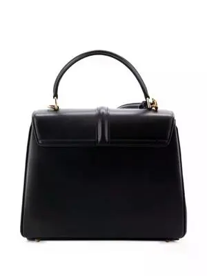 Celine 16 Top Handle Small Satchel - Black