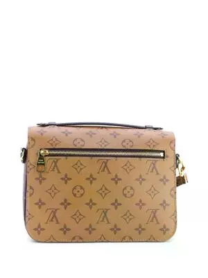 LOUIS VUITTON Pochette Metis Reverse Monogram Canvas - Brown