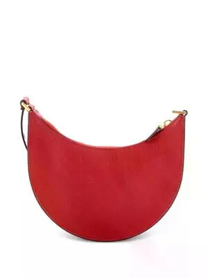Valentino Garavani Vlogo Leather Mini Hobo Bag - Red