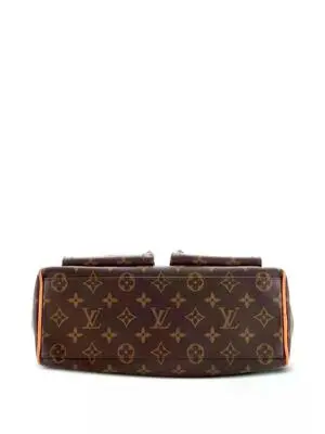 LOUIS VUITTON Manhattan Handbag Monogram Canvas Pm Satchel