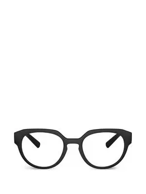 Dolce & Gabbana Round Frame Glasses - Black