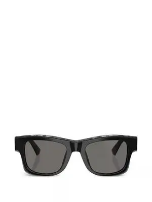 Dolce & Gabbana Square Havana Sunglasses - Black