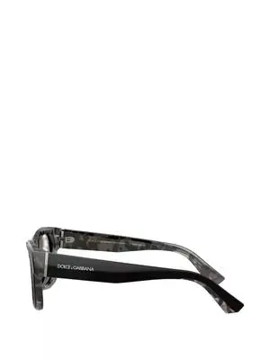 Dolce & Gabbana Square Havana Sunglasses