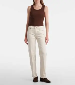 7 For All Mankind Calie Straight Jeans