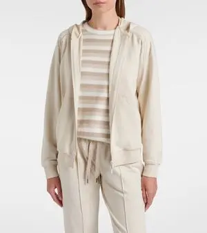 Brunello Cucinelli Monili Cotton Hoodie