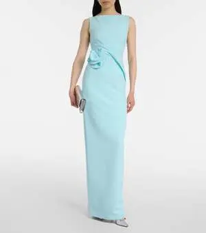 Roland Mouret Floral-applique Gown