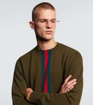 Gucci Bamboo Round Glasses
