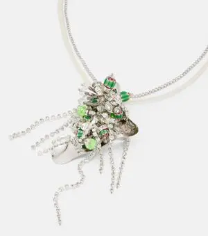 Dries Van Noten Embellished Charm Necklace