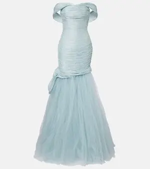 Marmar Halim Layered Evening Dresses