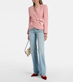 JIMMY CHOO Amel Velvet Slingback Pumps
