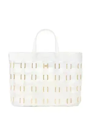 Elisabetta Franchi Mesh Tote Bag