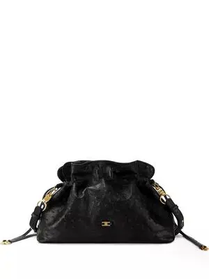 Elisabetta Franchi Textured Shoulder Bags