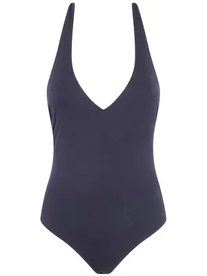 LAURA URBINATI Deep Neck Bodysuit