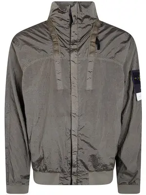 Stone Island Bomber Jacket - Green