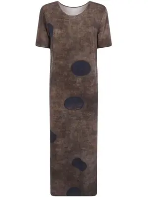 UMA WANG Dir' Dress - Brown