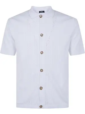 BARBA NAPOLI Cotton Drawn Shirt