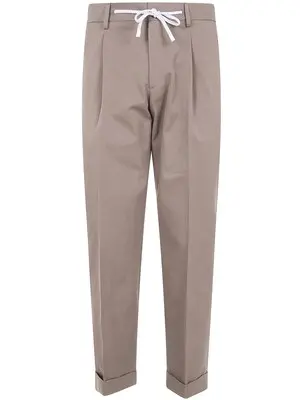 BARBA NAPOLI Roma Chino Trousers - Brown