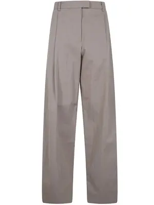 Magda Butrym Wide Leg Trousers - Beige