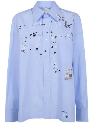 Mihara Yasuhiro Striped Shirts For Women