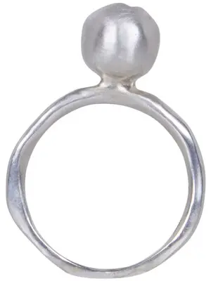 ROSA MARIA Narges S Sm Gy Ring - Metallic