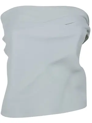 Alberta Ferretti Twisted Neck Top