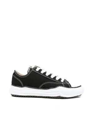 Mihara Yasuhiro Peterson Original Sole Low Top Sneakers - Black