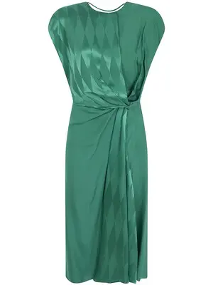 Knee Length Silk Dresses