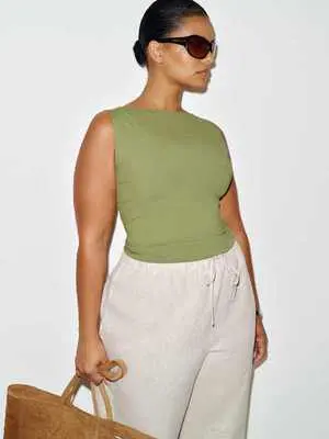 REFORMATION Dusk Knit Top