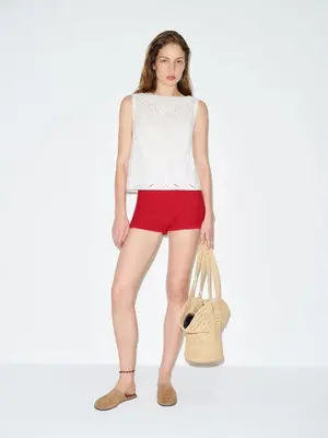 REFORMATION Fiorella Top - Ivory