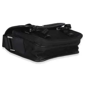Prada Re-nylon Saffiano Double Buckle Messenger Bag