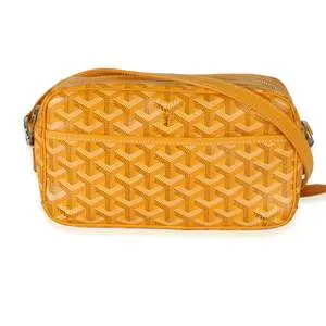Goyard Ine Canvas Sac Cap Vert Pm - Yellow