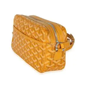 Goyard Ine Canvas Sac Cap Vert Pm - Yellow