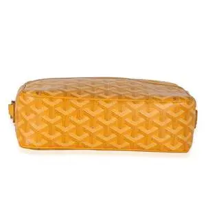 Goyard Ine Canvas Sac Cap Vert Pm - Yellow
