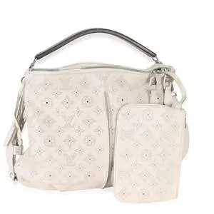LOUIS VUITTON Cream Monogram Selene Hobo Pm - Neutral