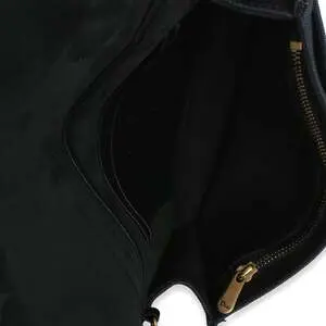 Dior Denim Studded Wallet On Chain