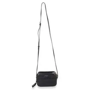 Saint Laurent Calfskin Camera Bag Crocodile Embossed