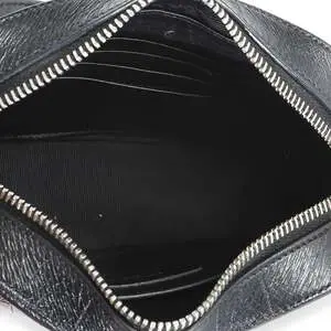 Saint Laurent Calfskin Camera Bag Crocodile Embossed