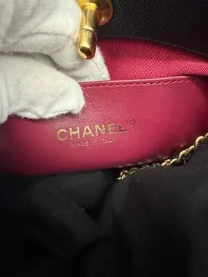 Chanel Quilted Caviar Never Ending Chain Tote
