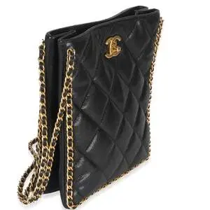 Chanel Quilted Caviar Never Ending Chain Tote