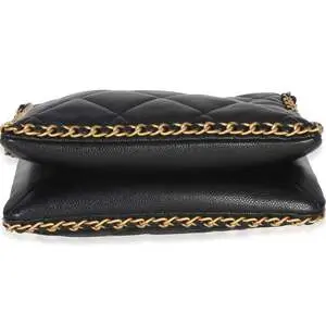 Chanel Quilted Caviar Never Ending Chain Tote