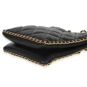 Chanel Quilted Caviar Never Ending Chain Tote