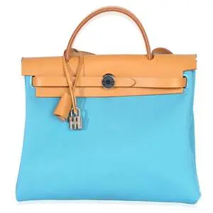 Hermès Herbag Zip 31 Pm - Blue