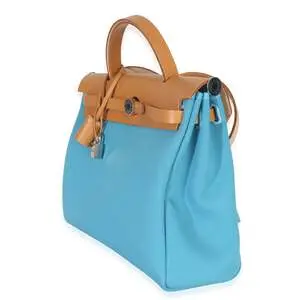 Hermès Herbag Zip 31 Pm - Blue