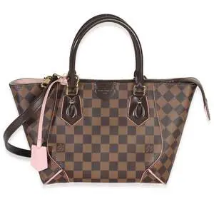 LOUIS VUITTON Damier Ebene Canvas Caissa Pm - Brown
