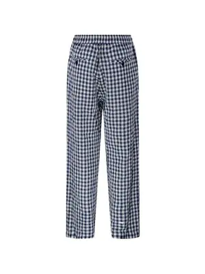 DUNST Checked Pajama Trousers