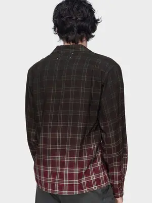 MAISON MARGIELA Checked Shirt With A Faded Effect