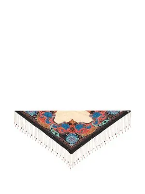 Etro Etro Printed Silk Foulard Multi