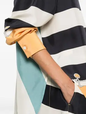 Loewe Striped Silk Shirt - Multi