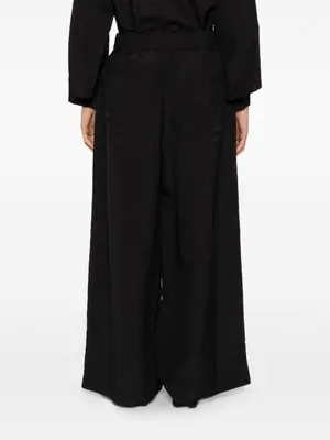 Soh Linen Blend Trousers - Black