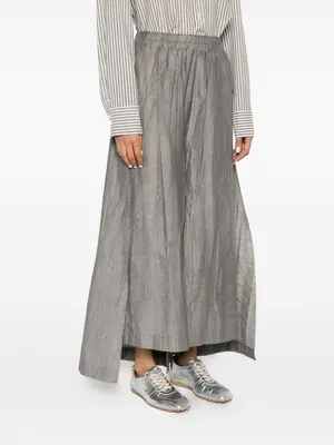 Soh Cotton Blend Trousers - Grey